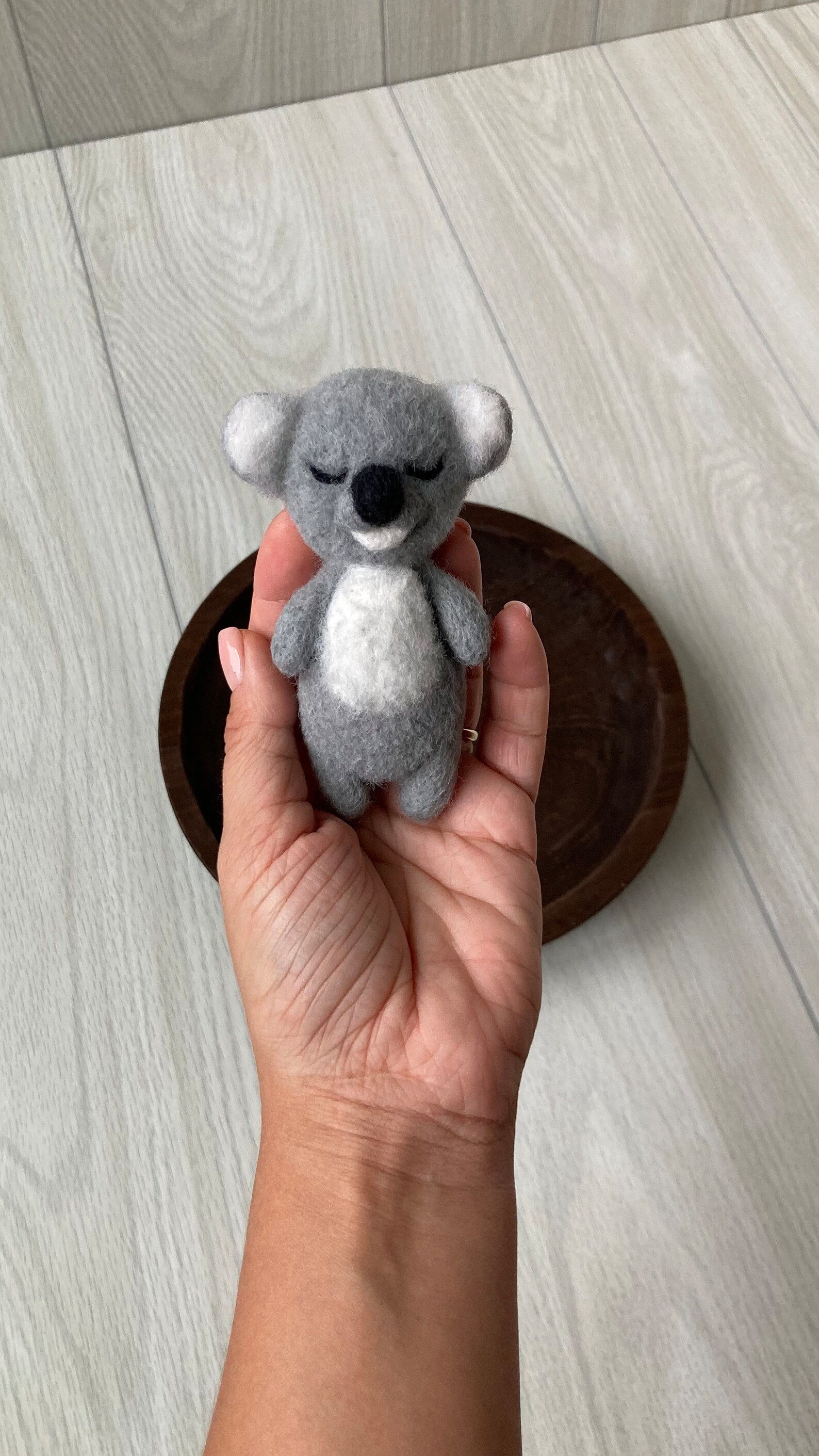 RTS! Newborn Felted Animal Toys, Felted Stuffies, Newborn Photo Props ...