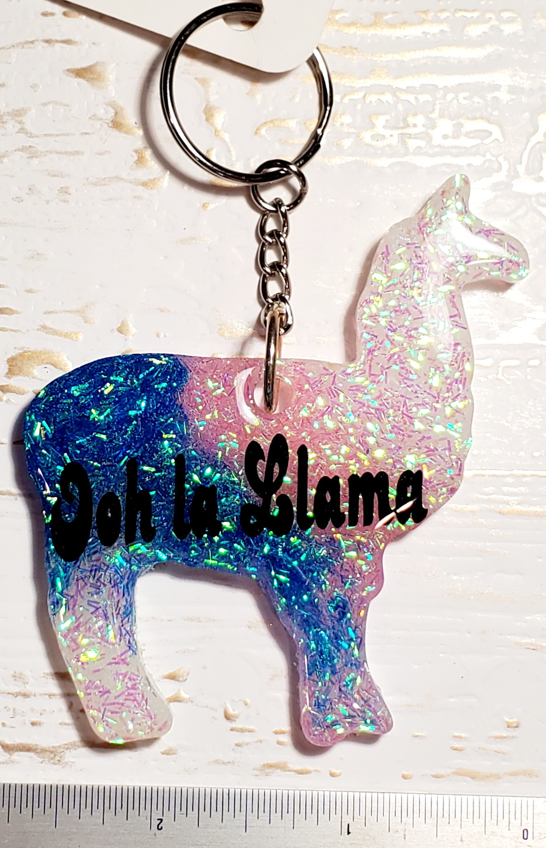 Llama Keychain, Llama Gifts, Llama Lovers, Llama Bag Tag, Llama Zipper ...