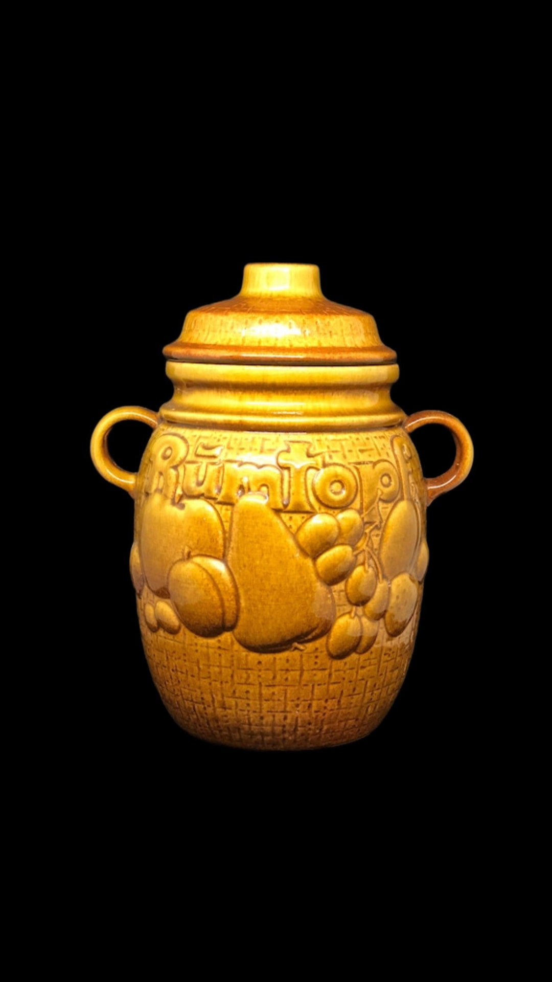 Large Mid Century Vintage Rumtopf Jar - Etsy