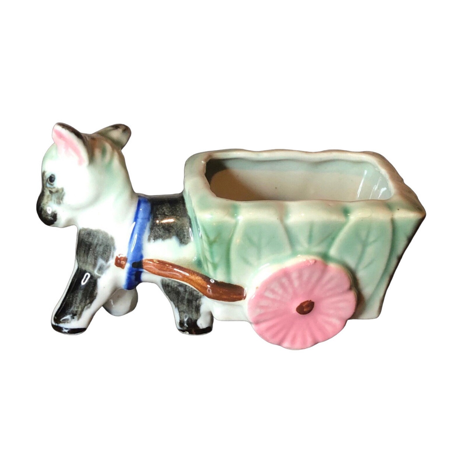 Donkey Hand Painted Vintage. Ceramic Planter - Etsy