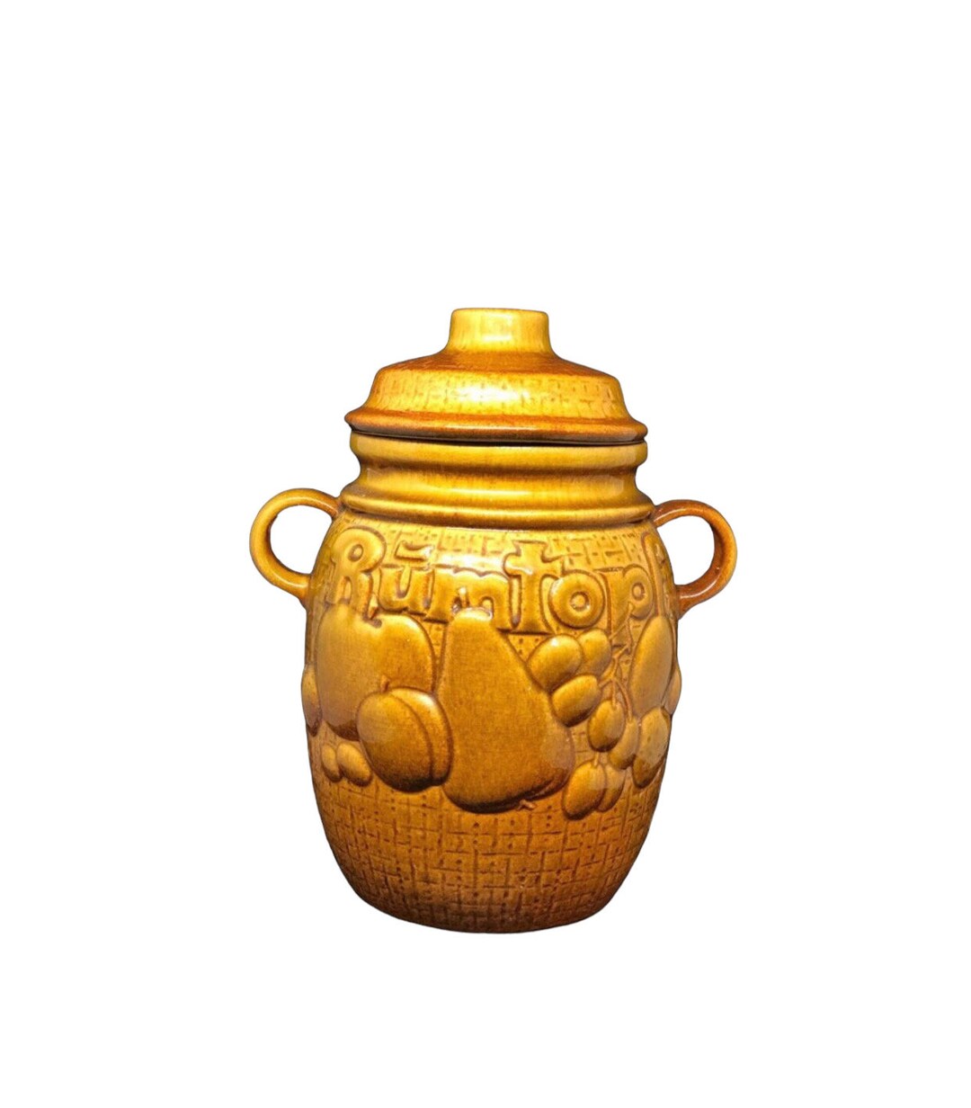 Large Mid Century Vintage Rumtopf Jar, - Etsy