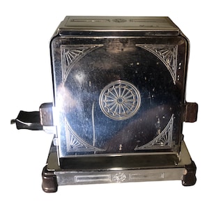 Vintage Chrome Toaster - Etsy