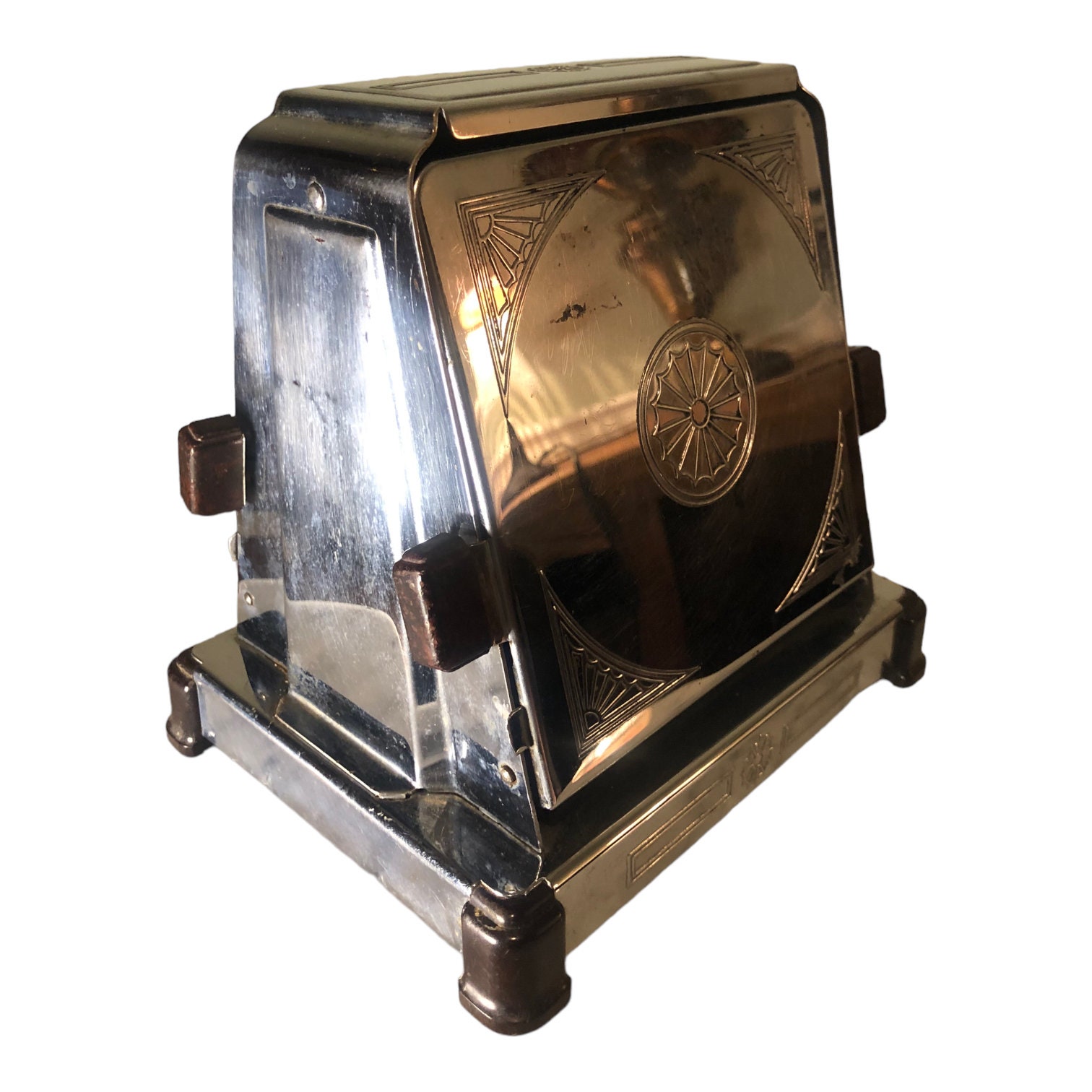Vintage Chrome Toaster - Etsy