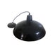 Vintage Industrial French Enamel Lamp Shade, Pendant Light, Black ...