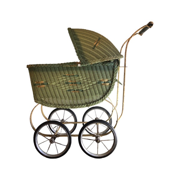 Wicker Doll Pram - Etsy