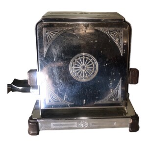Vintage Chrome Toaster - Etsy