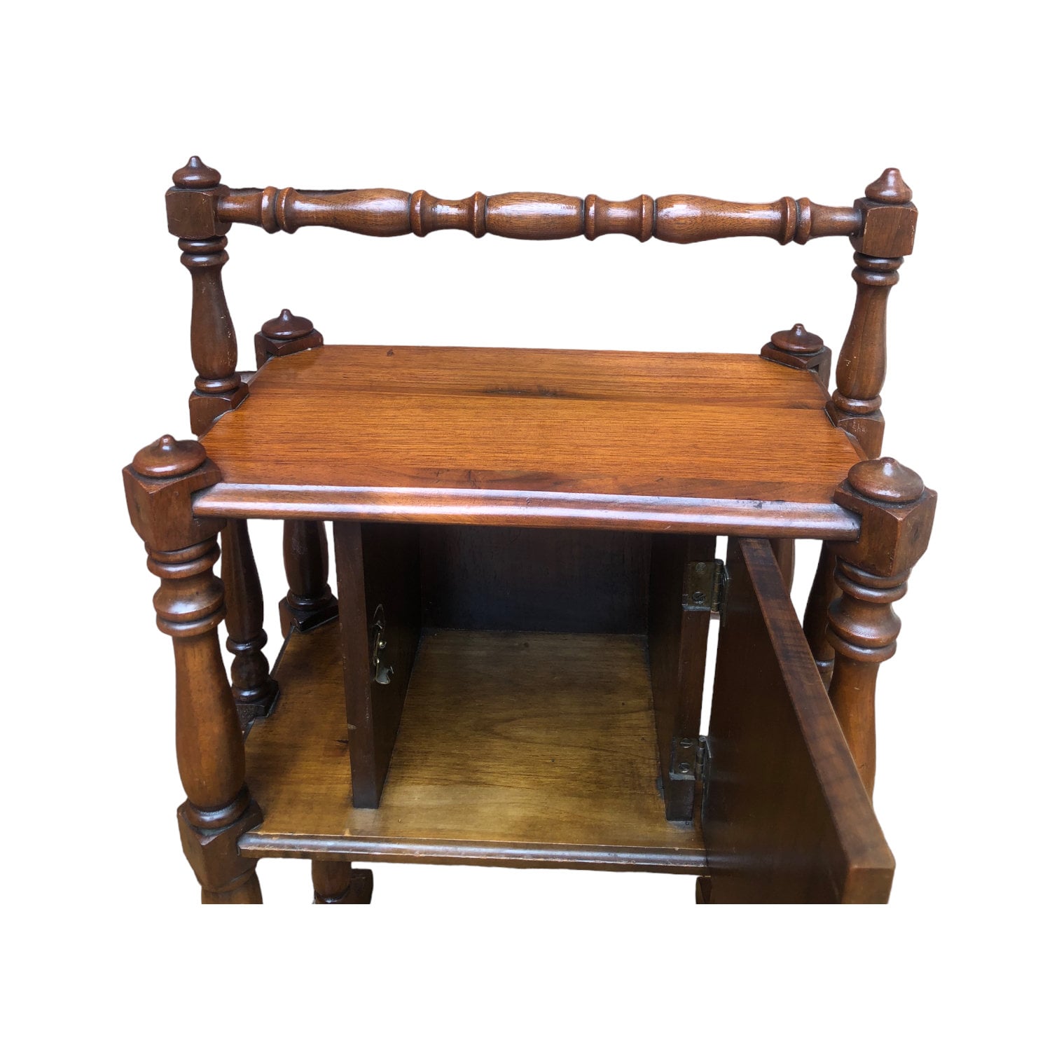 Antique Smoking Stand Smoke Table End Table Wood Handled - Etsy