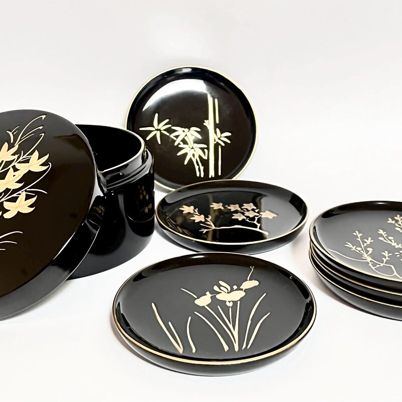 Lacquer Coasters - Etsy