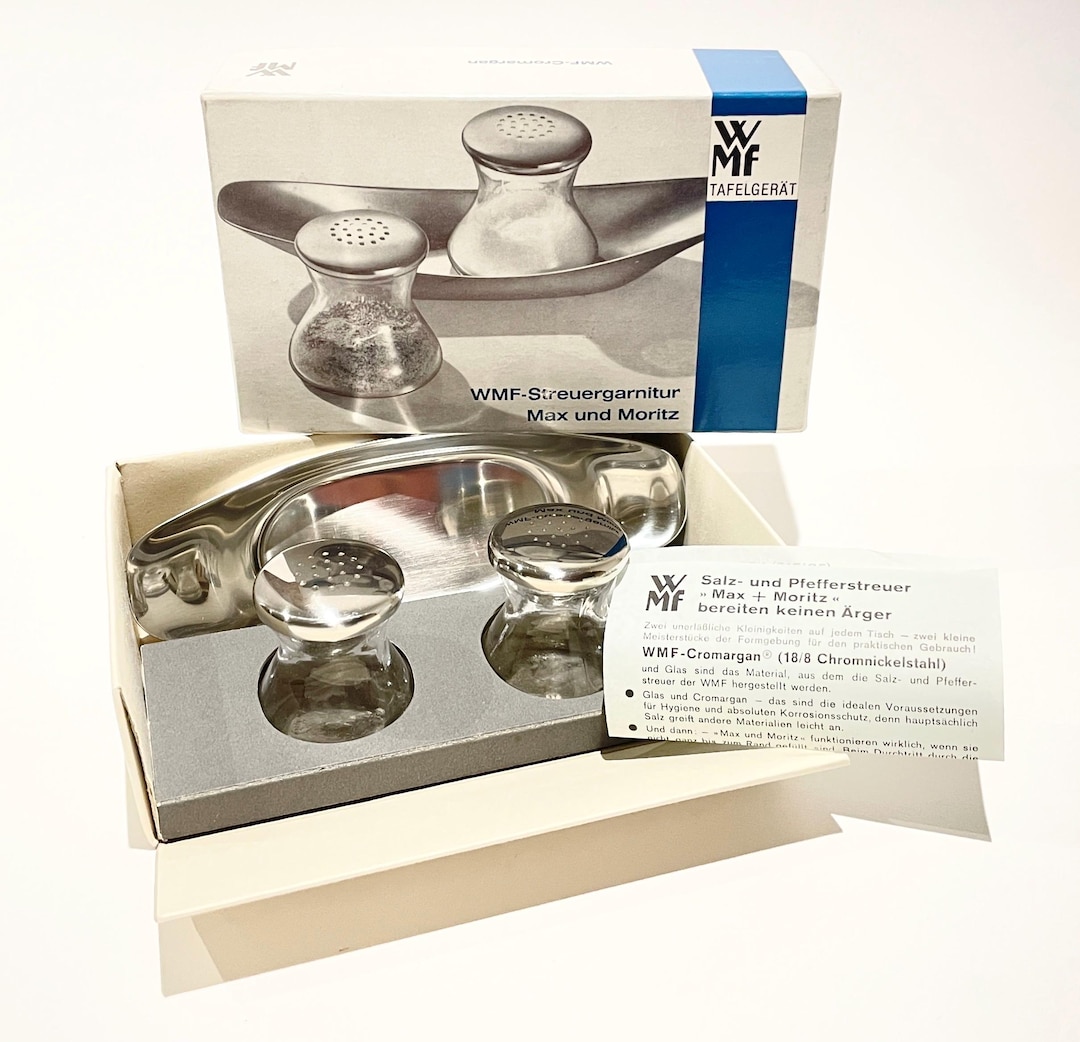 OVP Max & Moritz 6007 Cromargan Wagenfeld for WMF - Etsy