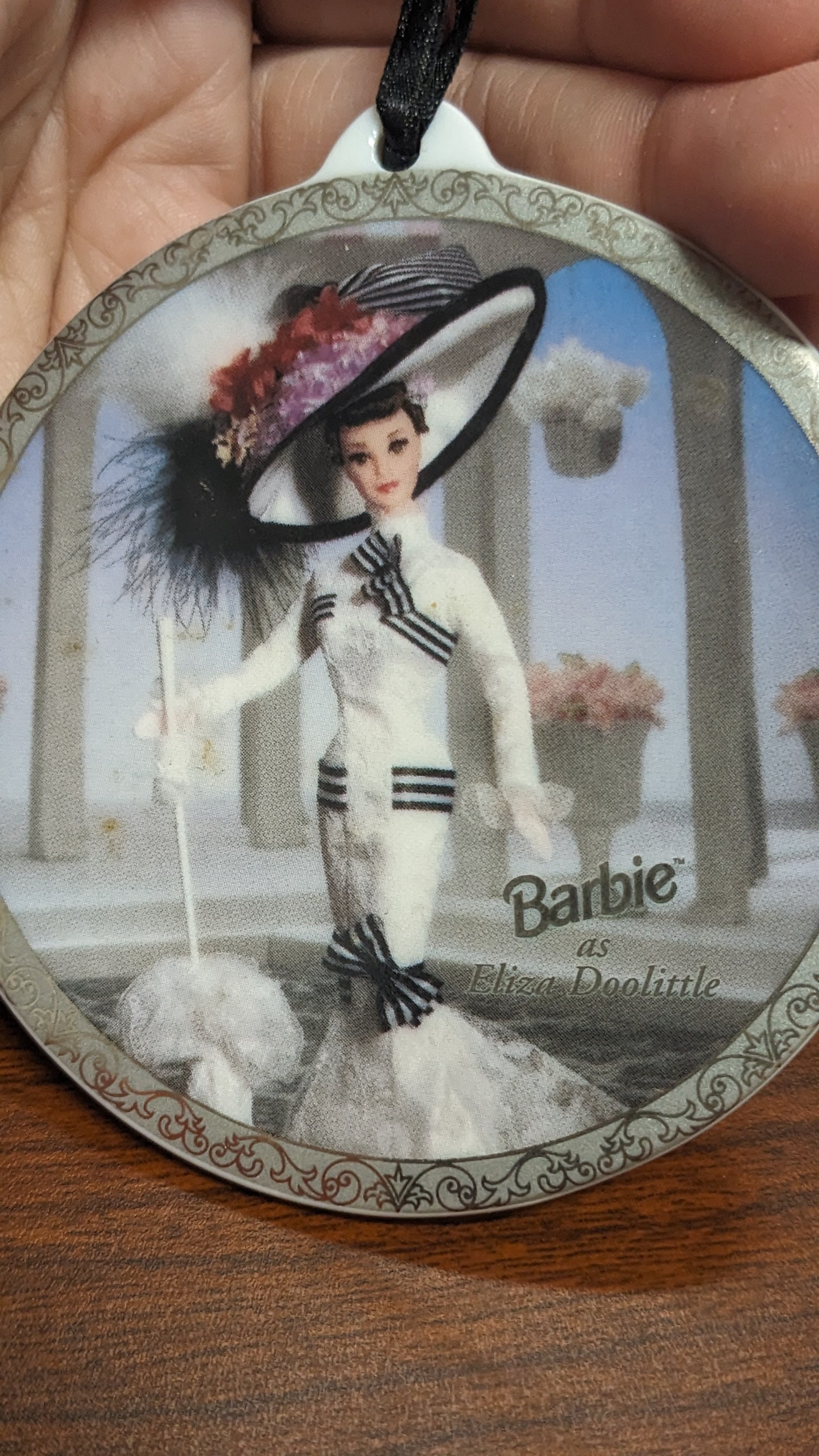 Gorgeous Vintage Porcelain Barbie Ornament - Etsy