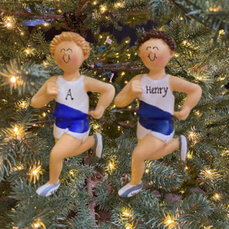 Runner Ornament - Etsy