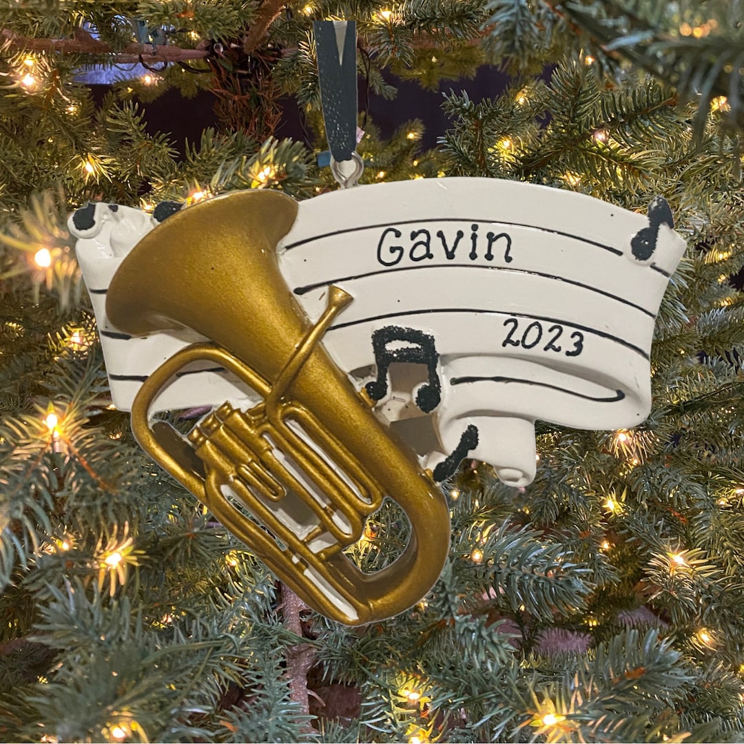 Personalized Tuba Ornament for Boy Girl Man or Woman Custom ...