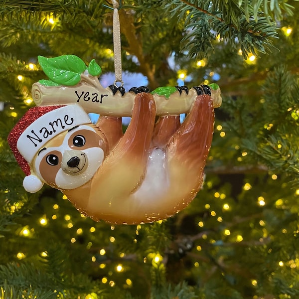 Sloth Christmas - Etsy