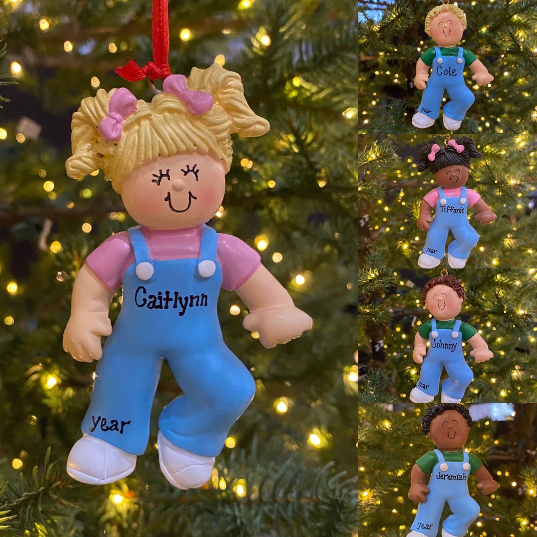 My First Steps New Toddler Boy or Girl Custom Personalized Christmas ...