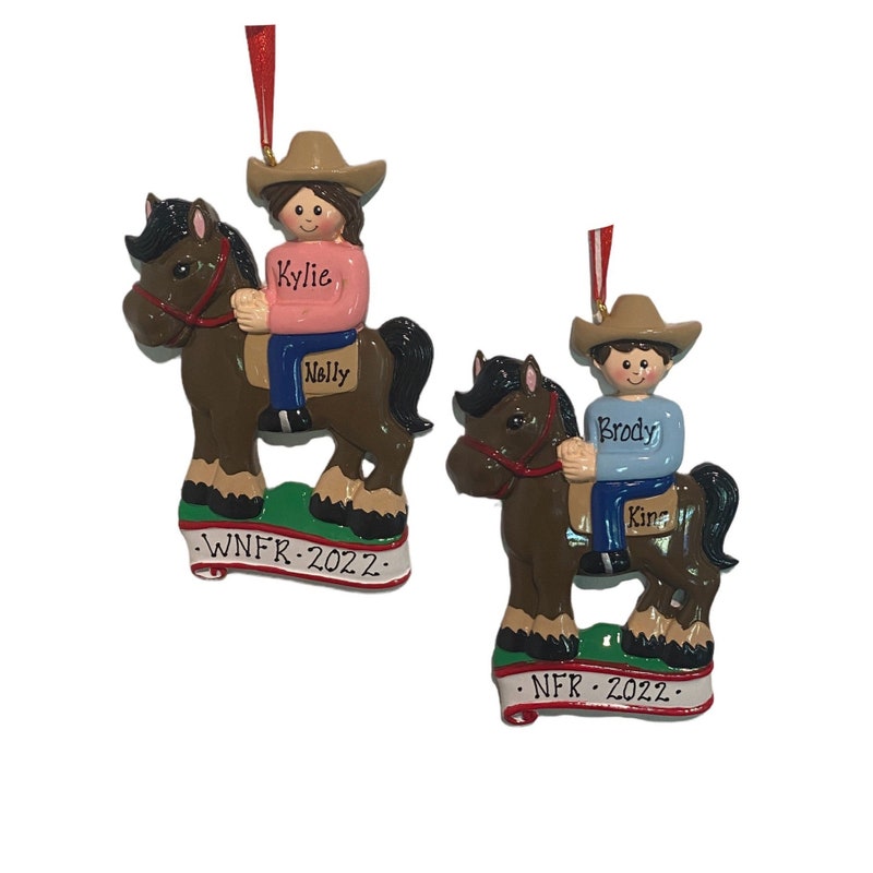 Shaker Ornament Cowboy - Etsy