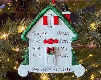 Our 1st First Home New Home Custom Personalized Christmas Ornament Gift ...