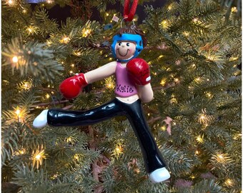 Boxing Gloves Christmas Ornament Boxing Gifts Personalized - Etsy