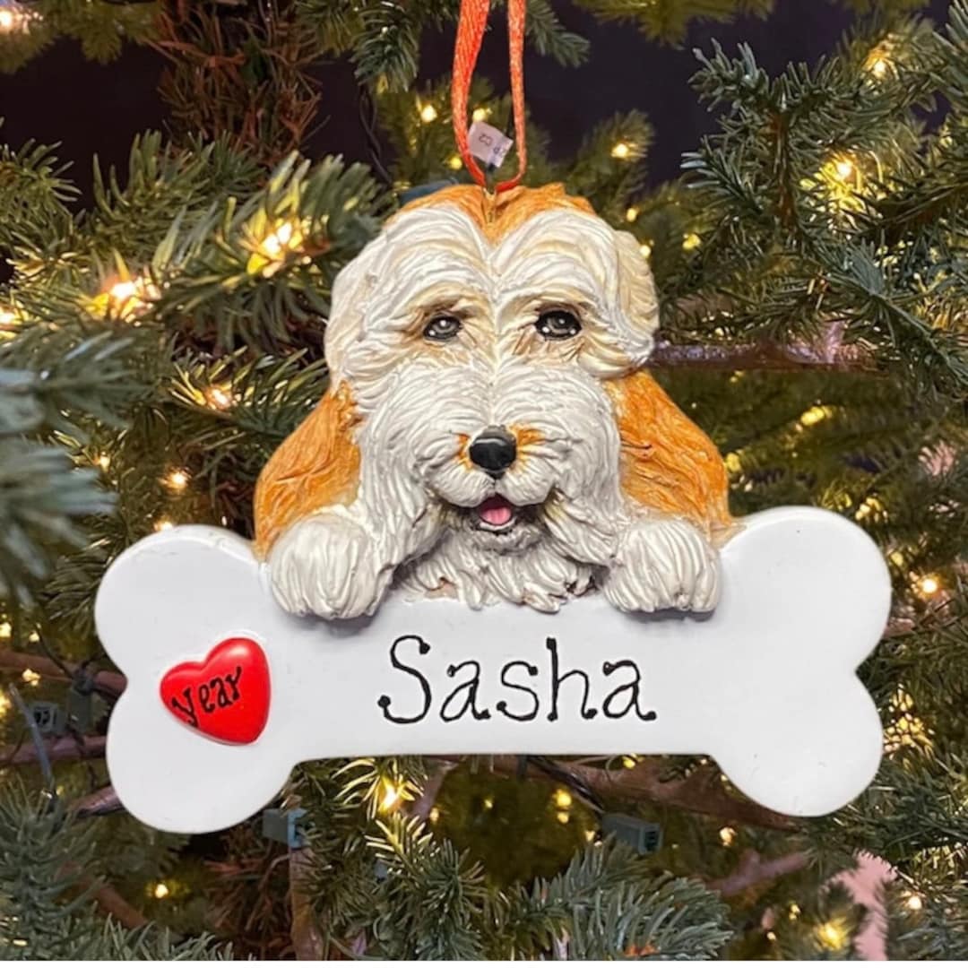 Personalized Cockapoo Ornament Puppy Dog Ornament Custom Personalized ...