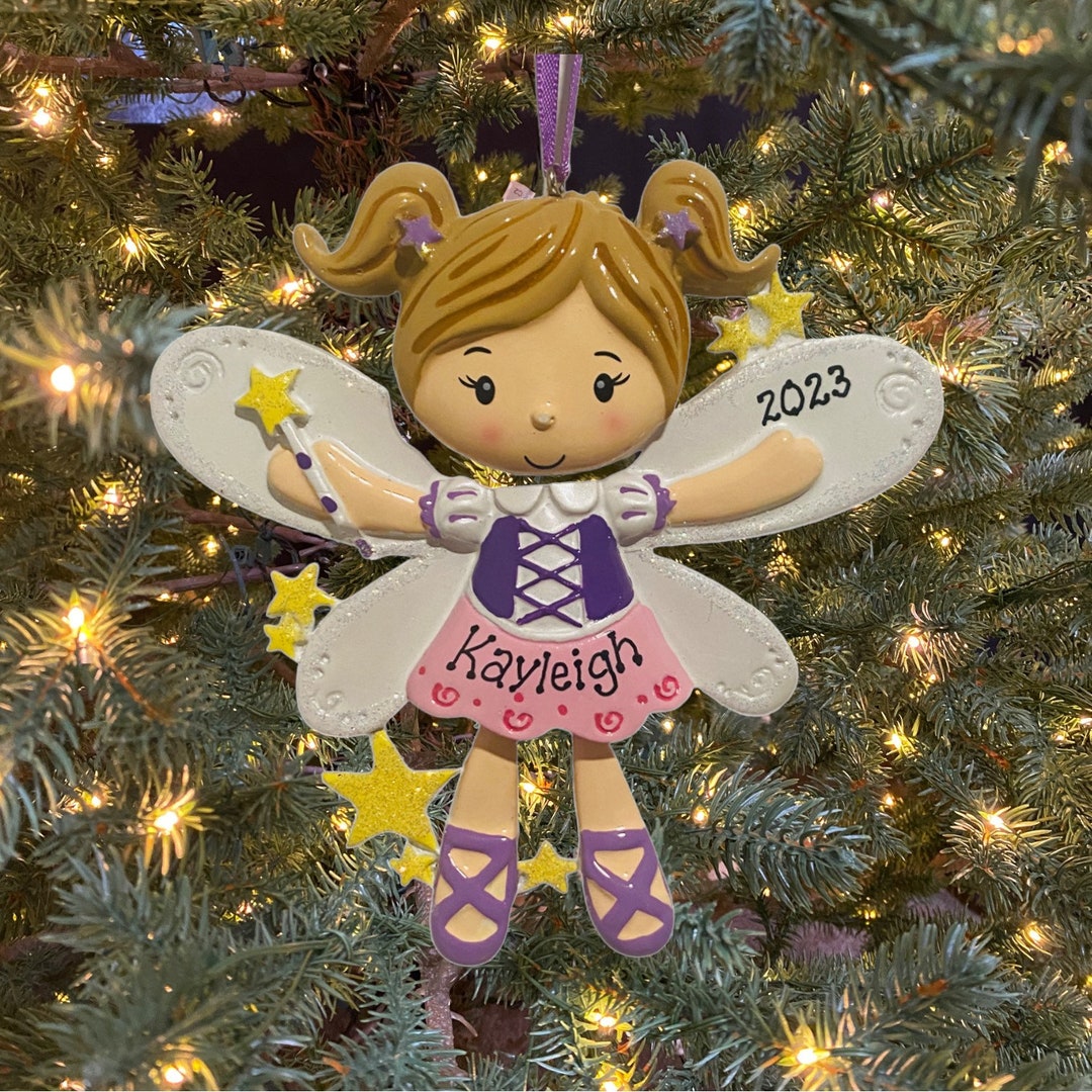 New Personalized Fairy Princess With Wings and Wand Personalized ...