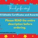 Editable School Star Certificates Superstar Awards Class Awards ...