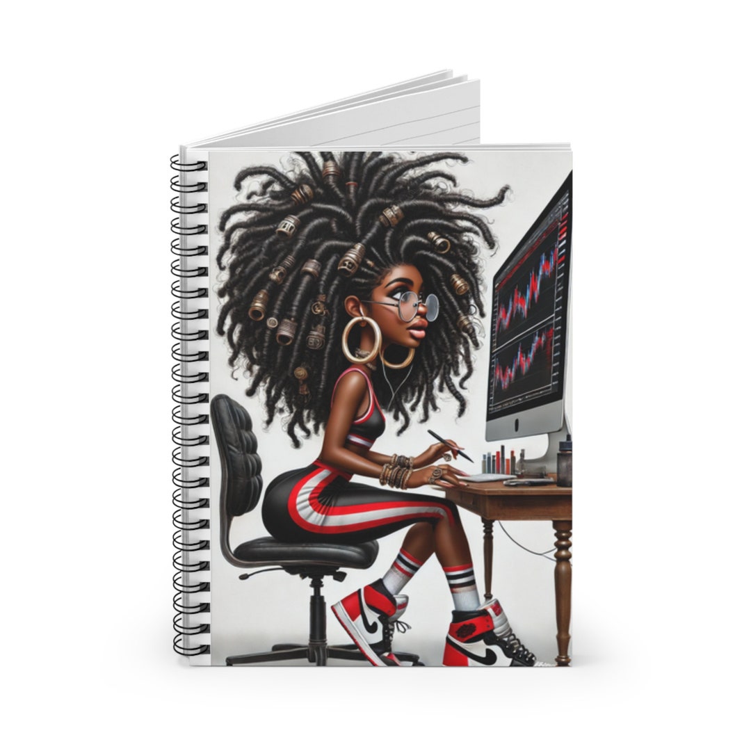 Trading Journal Trading Notebook Lady Trader Notebook Trading Gift Idea ...