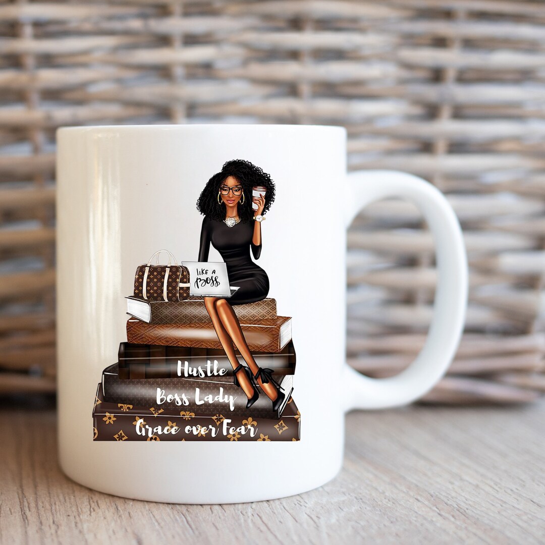 Lady Boss Mug, Boss Lady Mug, Entrepreneur Mug, Black Lady Mug, Boss ...