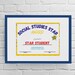 Editable School Certificates Superstar Awards Class Awards Social ...