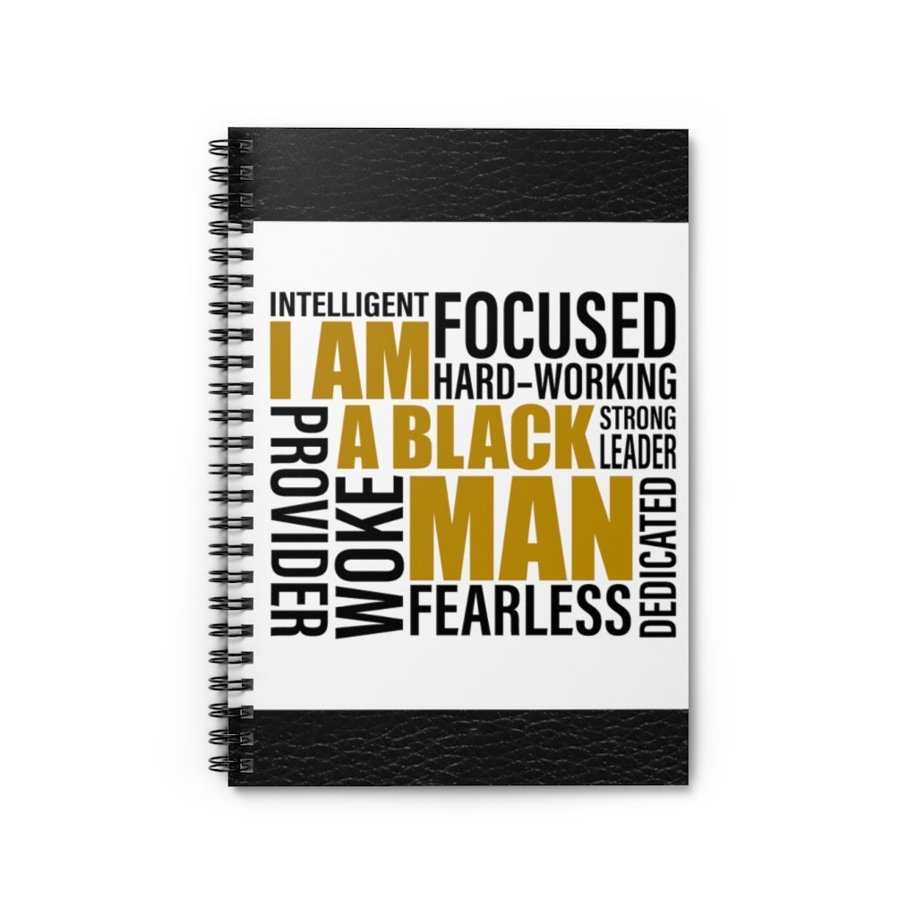 I Am A Black Man Journal Mens Journal Notebook for Men Prayer Journal ...