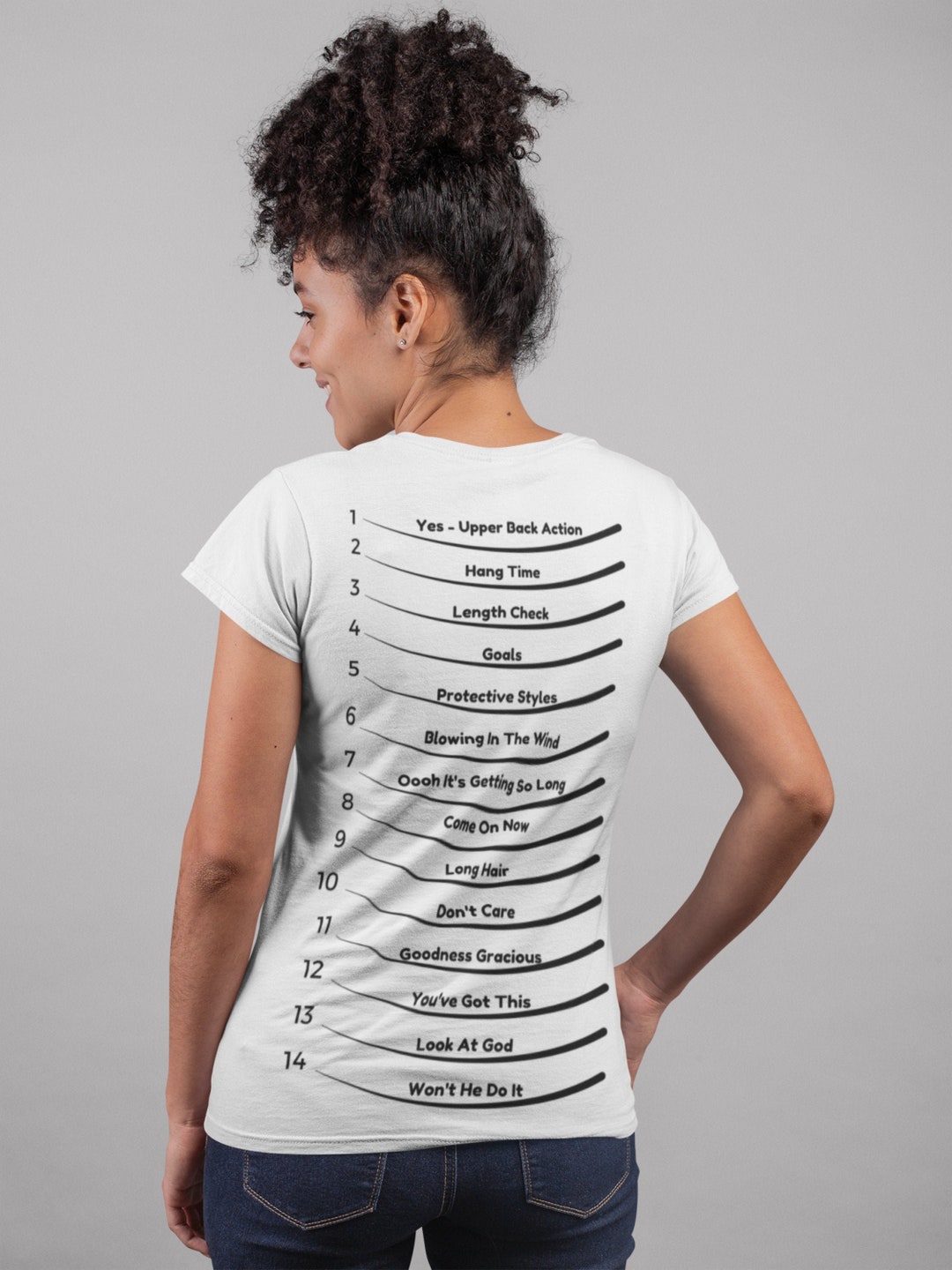 Digital Hair Length Check SVG & PNG Digital Product - Etsy