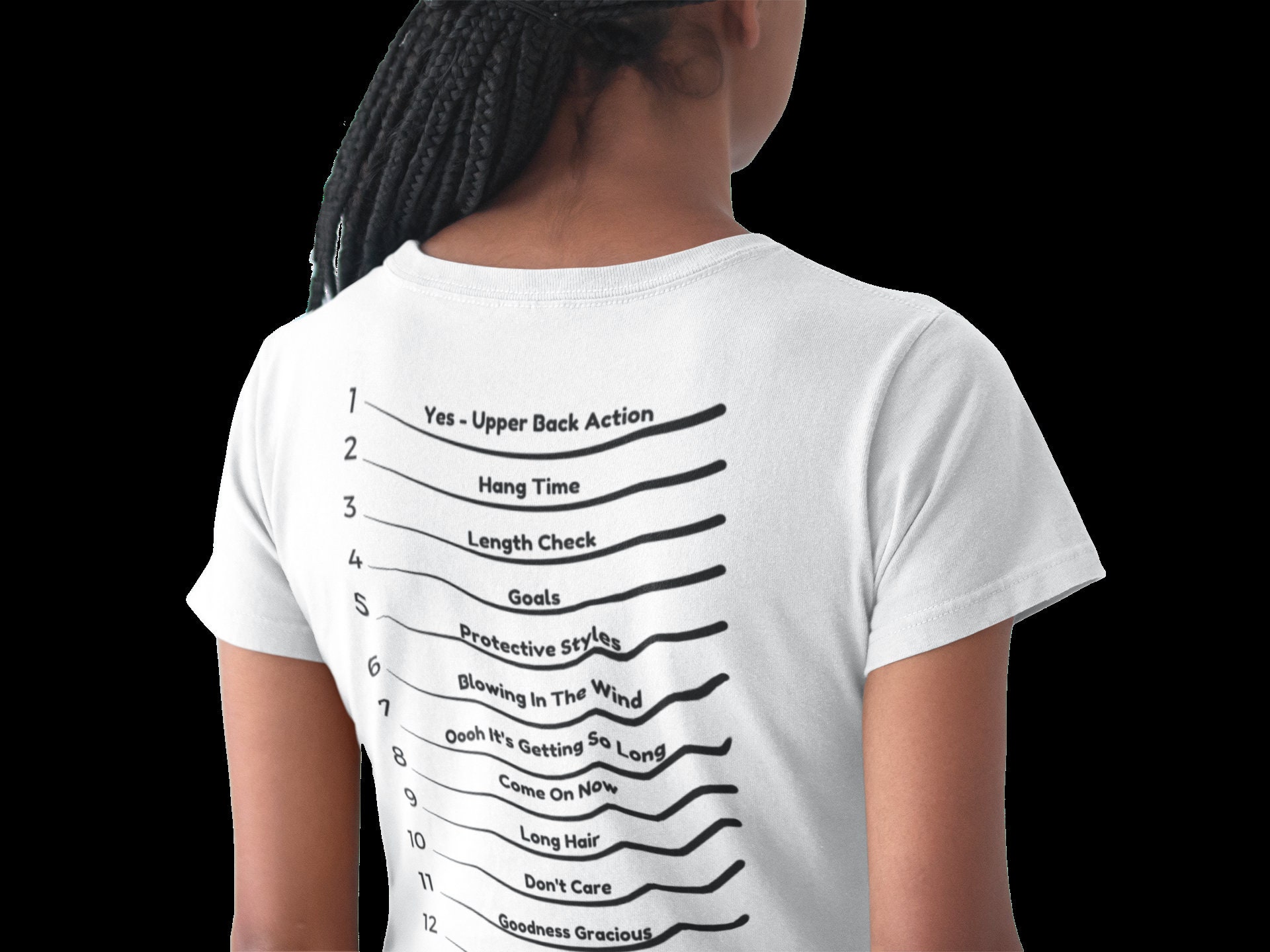 Hair Length Shirt You Are Natural Hair Shirt Locs Length Shirt Loc ...