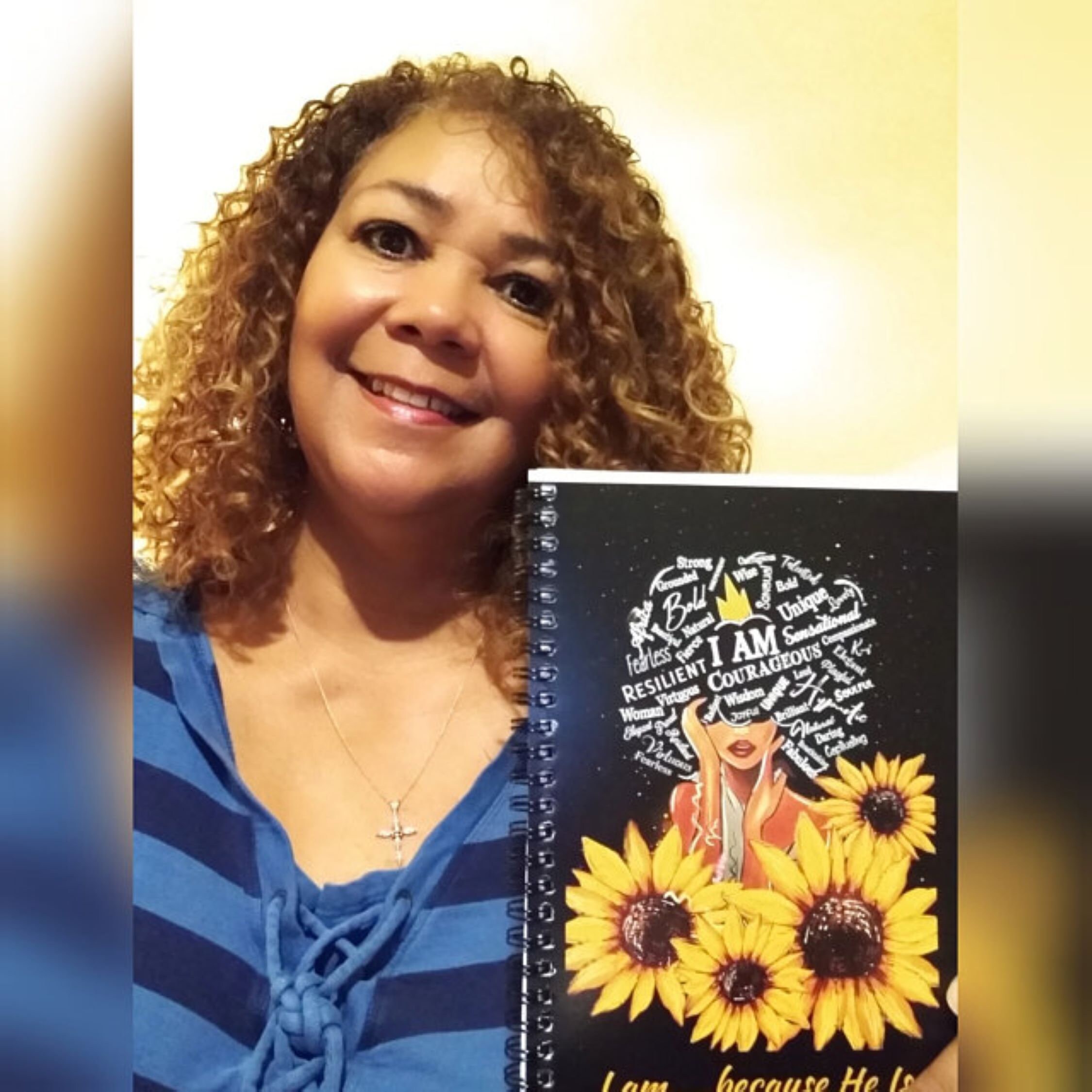 Sunflower Journal Woman's Journal Black Woman Journal - Etsy