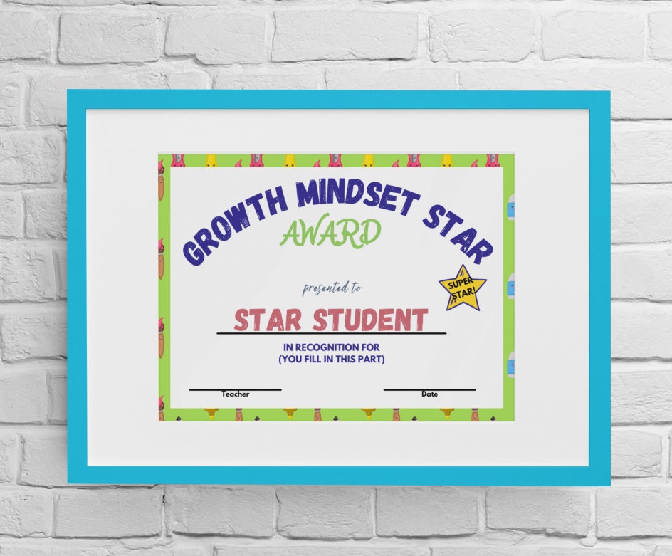 Editable School Certificates Superstar Awards Class Awards - Etsy