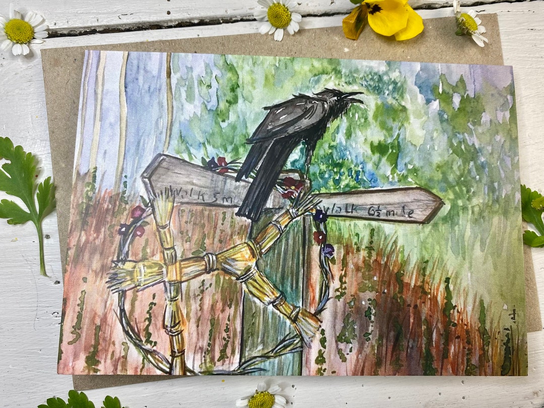 The Crossroads Greeting Card - Etsy