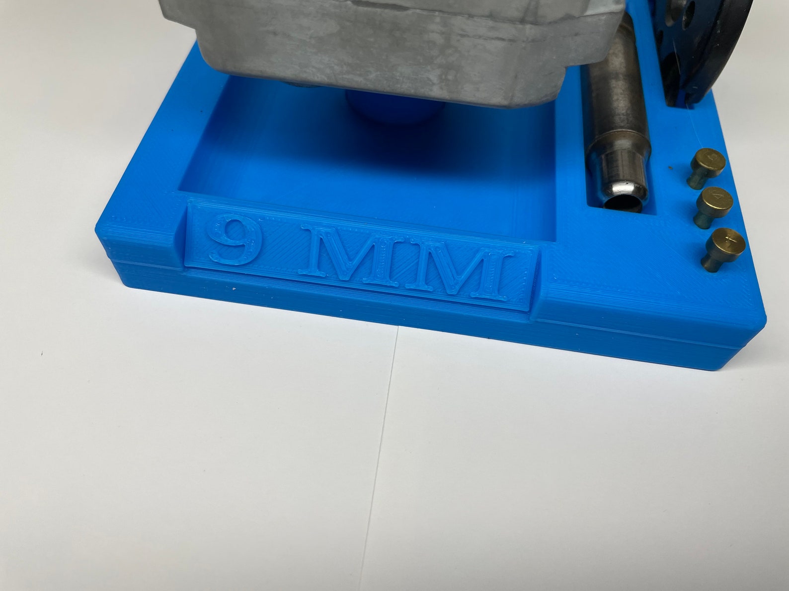 Dillon 550 Reloading Tool Head & Conversion Holder Stand 9mm 223 556 45 ...