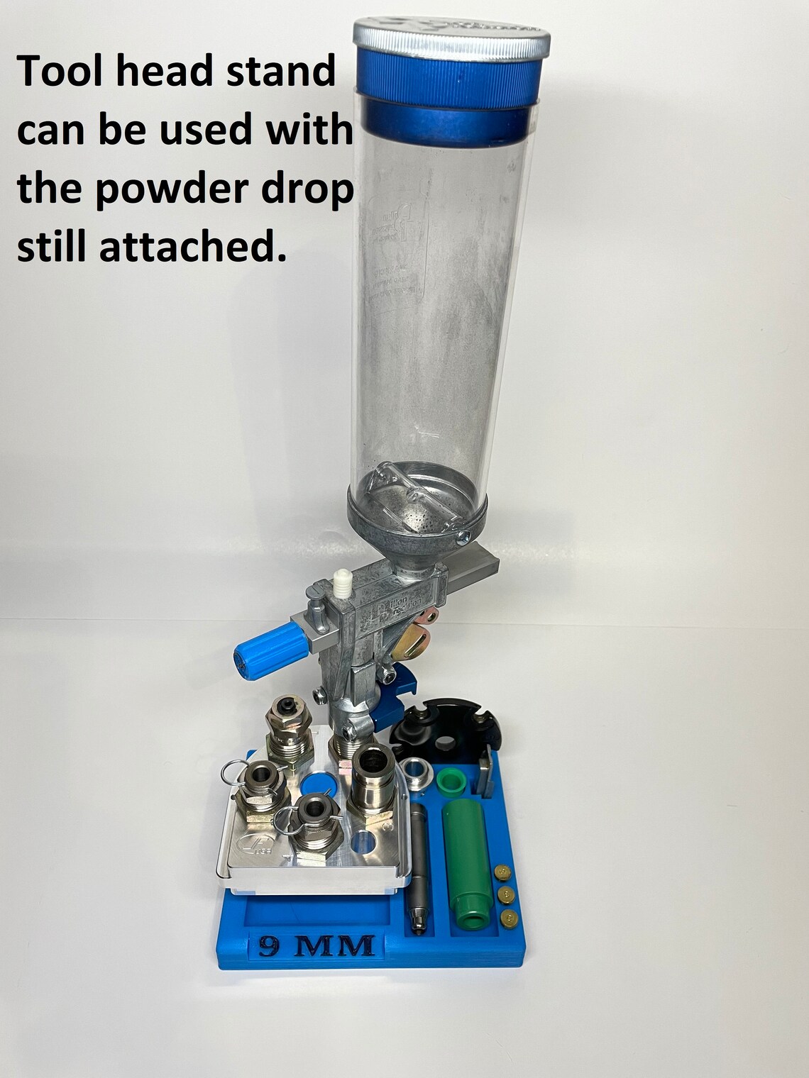 Dillon Reloading 650/750 Tool Head & Conversion Holder Stand 9mm 223 ...