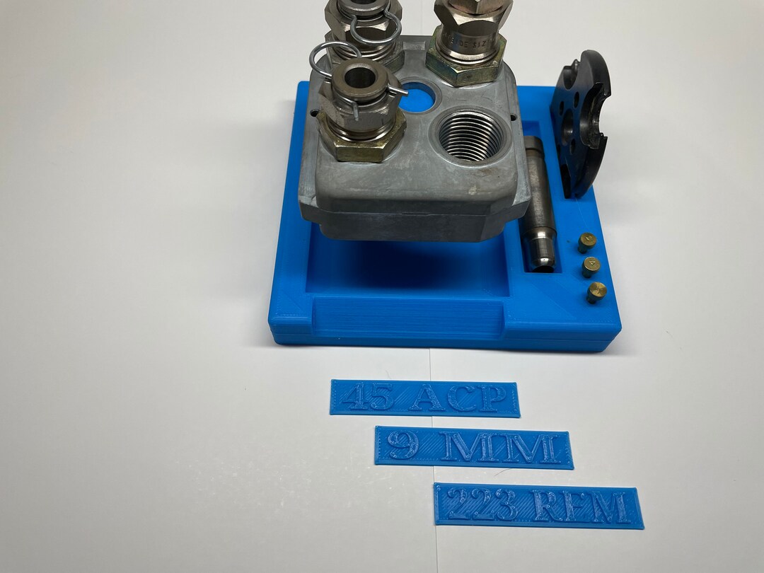 Dillon 550 Reloading Tool Head & Conversion Holder Stand 9mm - Etsy