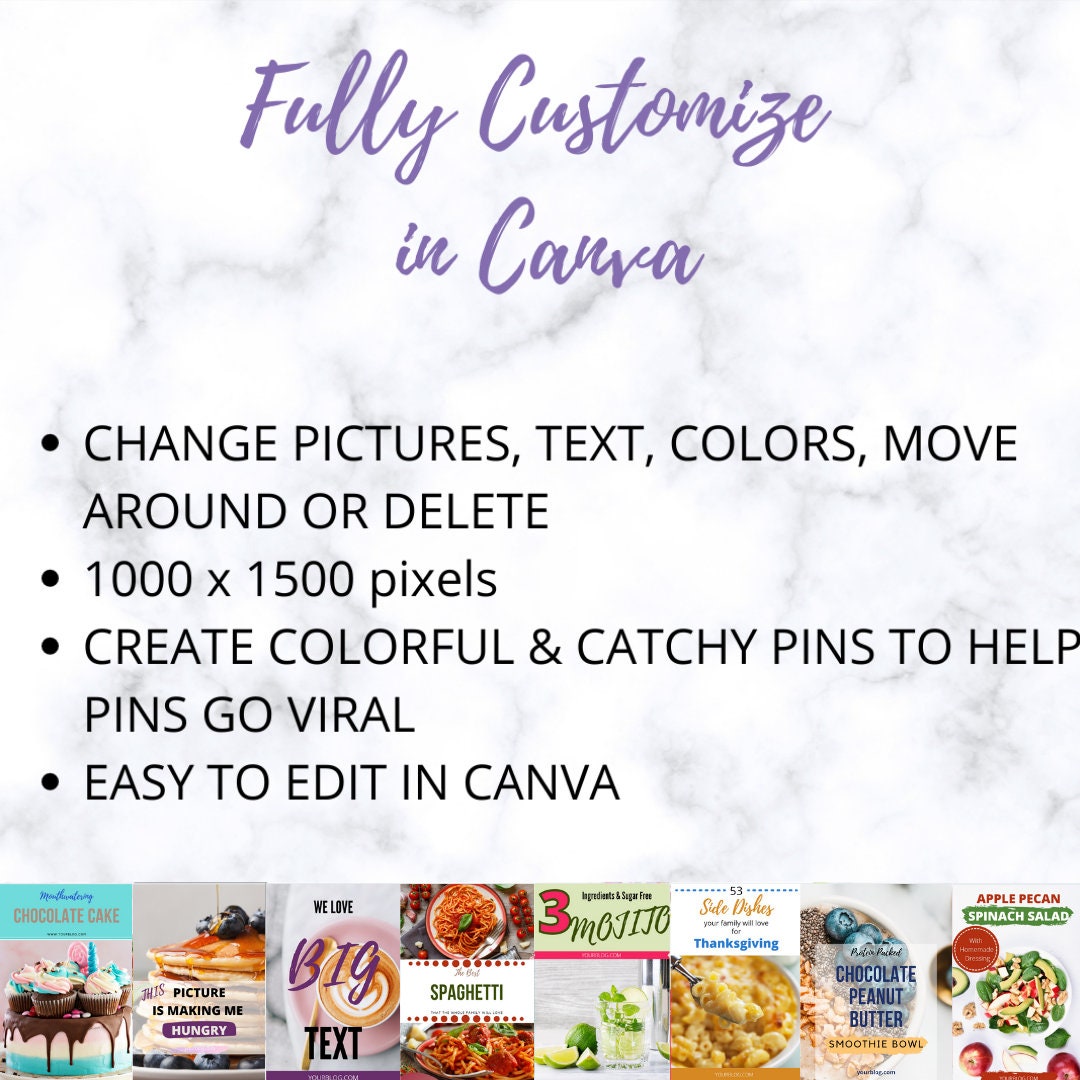 15 Eye Catching Pinterest Templates Canva Pinterest Templates Pinterest ...