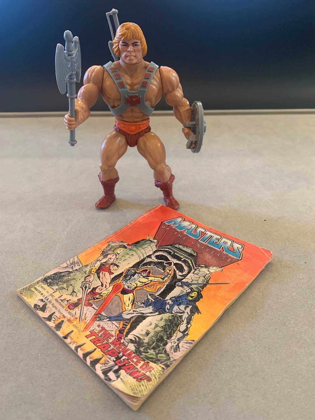 Vintage He-man Action Figure + Original Booklet - Etsy
