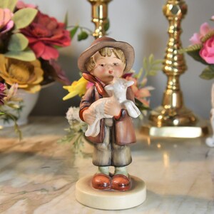Rare 1950s 6 Inch Goebel Hummel, "shepherds Boy" Germany, Full High Bee ...