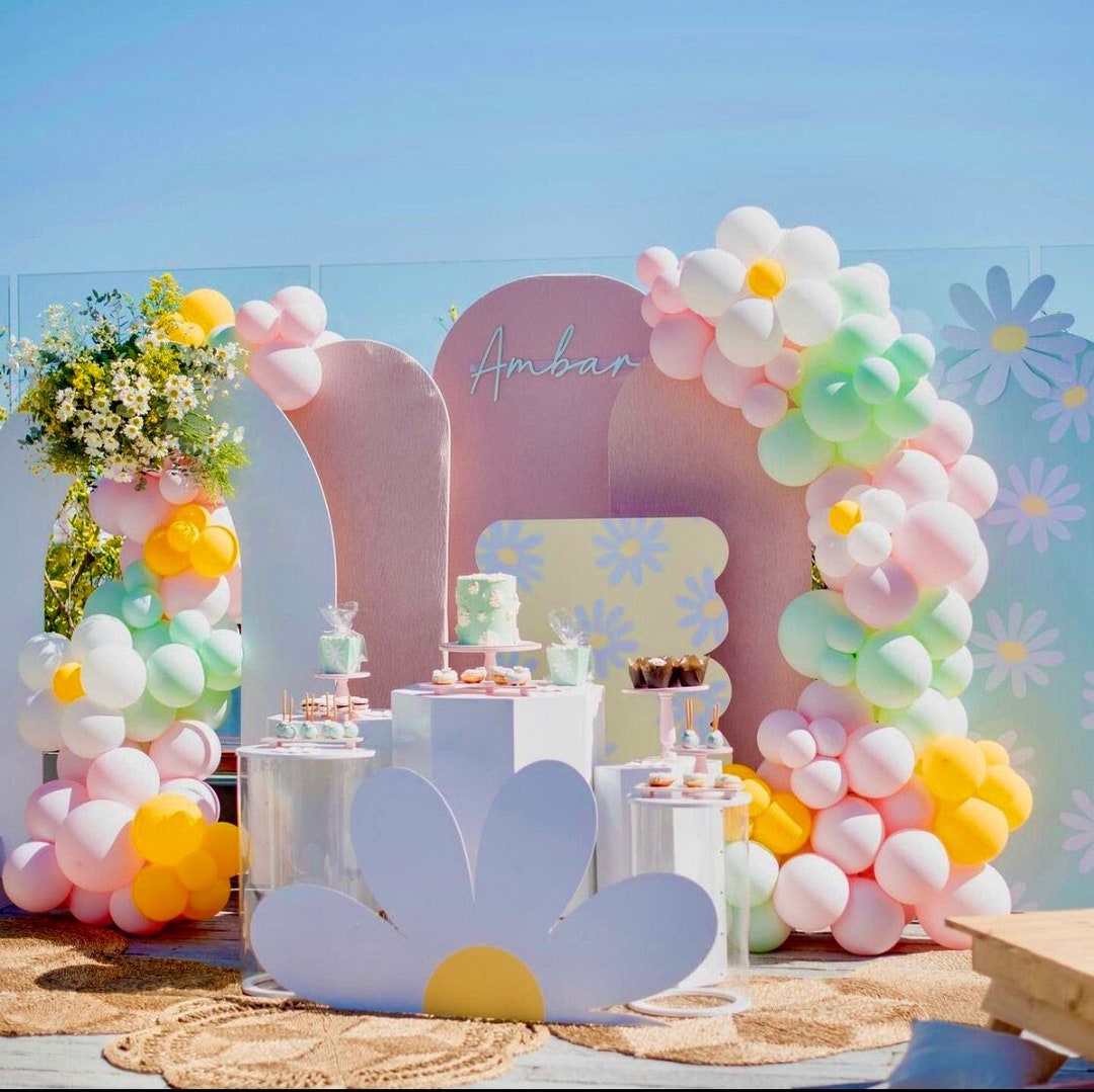 DIY Daisy Balloon Arch Kit Daisy Baby Shower Two Groovy - Etsy