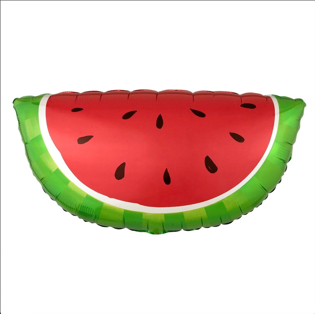 Watermelon Mylar Balloon, Watermelon Foil Balloon, One in A Melon Party ...