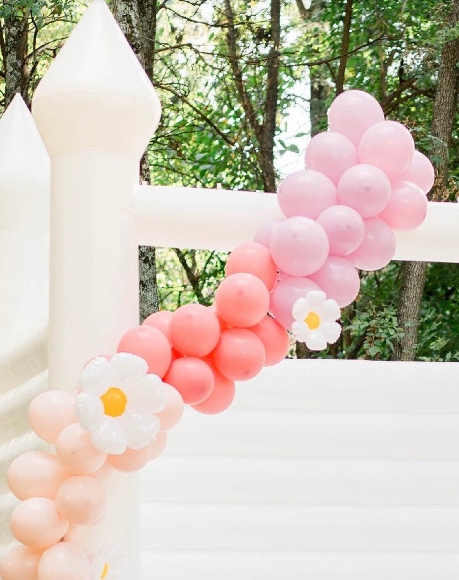 Set of TWO Giant Daisy Balloons Balloon Garland Kit Daisy - Etsy