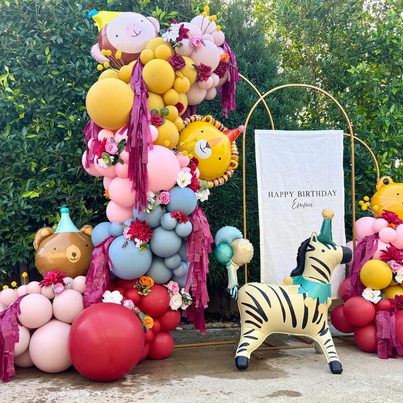 One is Fun Balloon Arch - Etsy