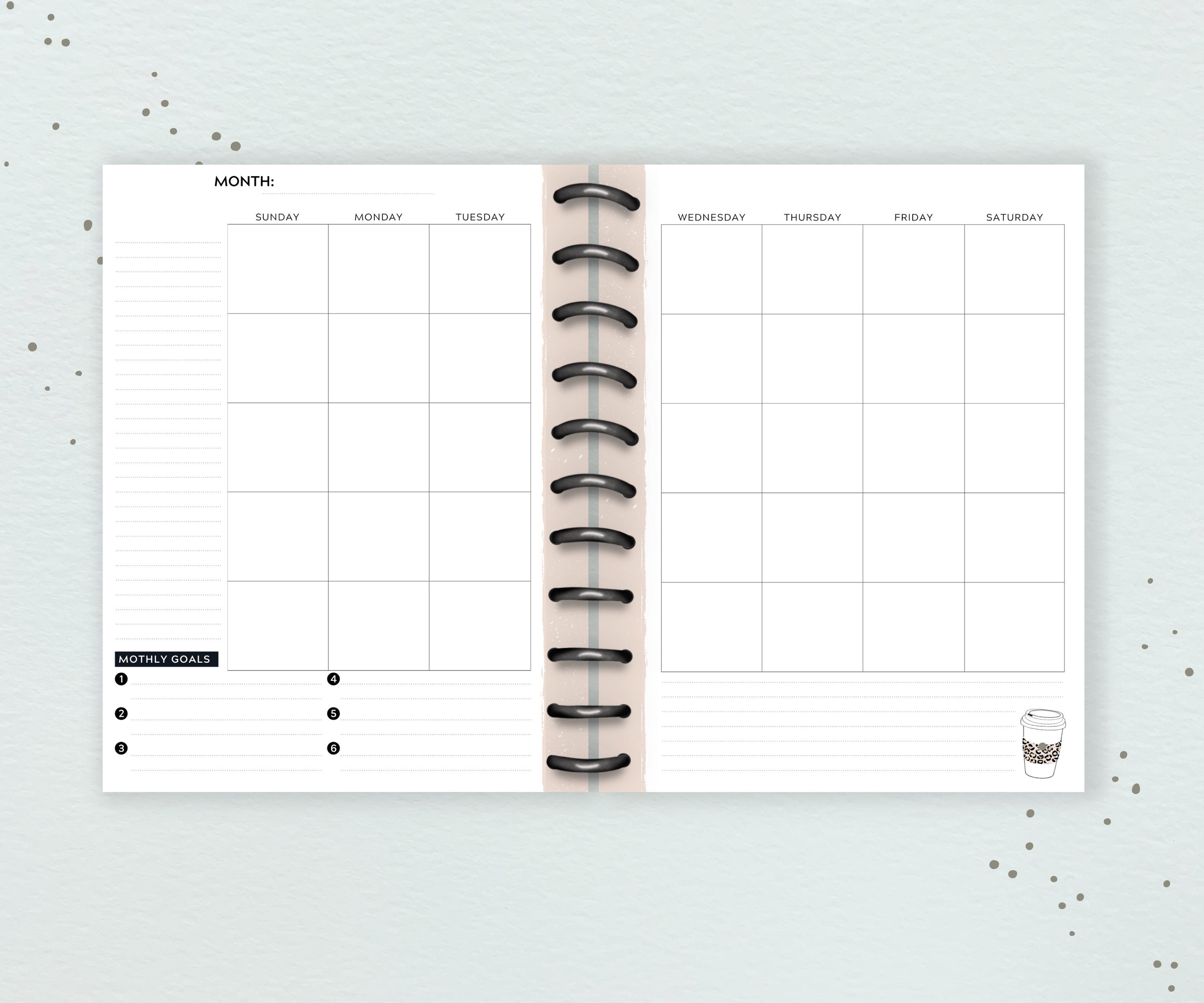 Disc Planner Goal Setting Planner | Printable Planner | Business ...