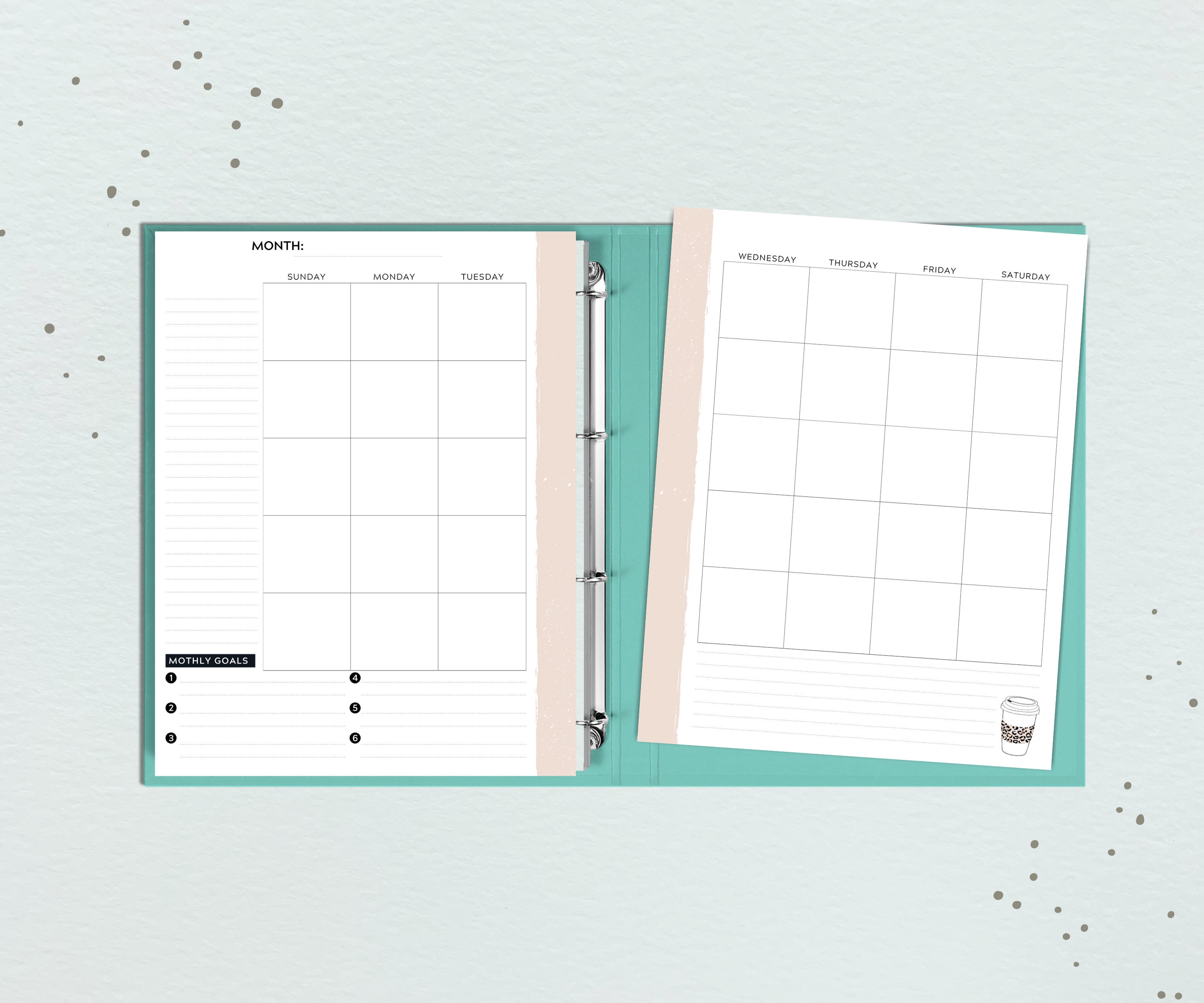 Disc Planner Goal Setting Planner | Printable Planner | Business ...