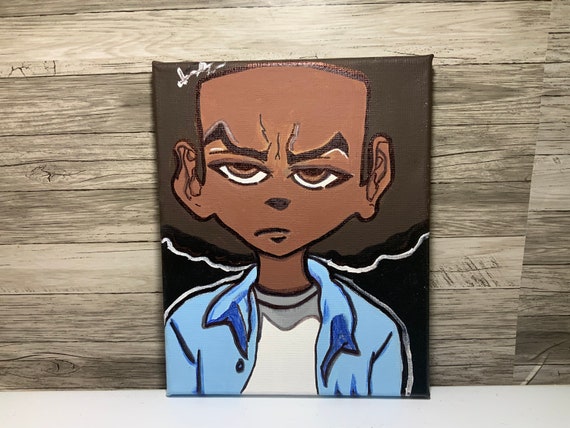 8x10 Boondocks Acrylic Painting - Etsy