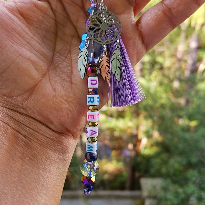 Dreamcatcher Keychain - Etsy