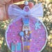 Pastel Nutcracker Christmas Ornaments, Pink and Purple, Set of 4 - Etsy