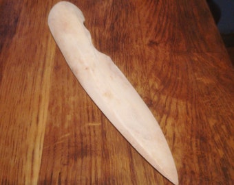 Bone Carved Knife - Etsy