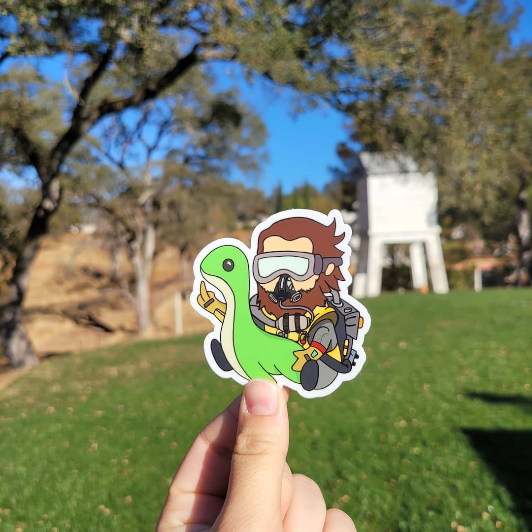 Caustic Vinyl Sticker, Apex - Etsy